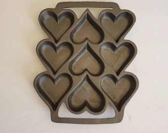Heart Cast Iron Pan - Etsy