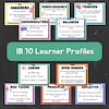 IB PYP Learner Profile Posters, Influential Young People Posters ...