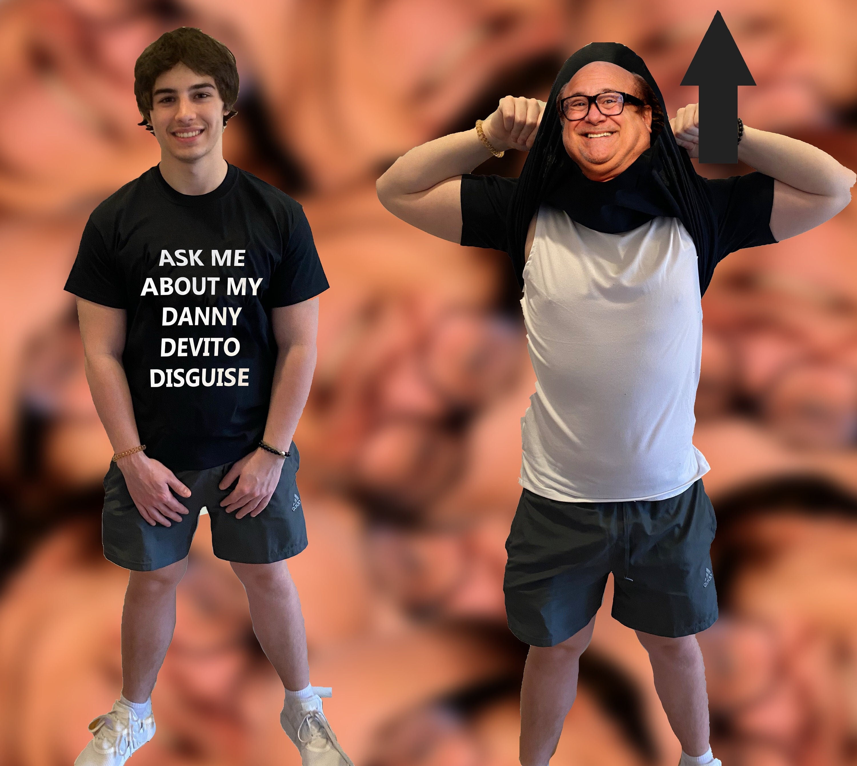 Ask Me About My Danny Devito Disguise Funny Flip T-shirt - Etsy