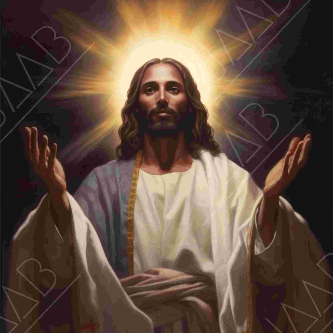 Jesus Christ Black Skin Tone for Printable Art Work Digital Download - Etsy