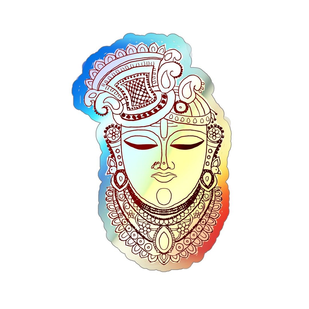 Vitala, Panduranga, Krishna, Vishnu - Hindu God - Holographic Die-cut ...