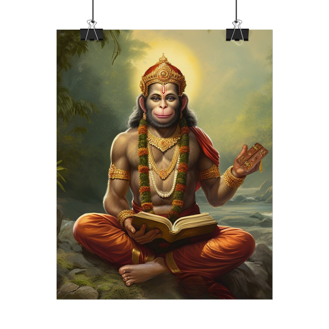 Hanuman, Ram Devotee, Yogi, Saint, Meditation, Indian Hindu God of ...