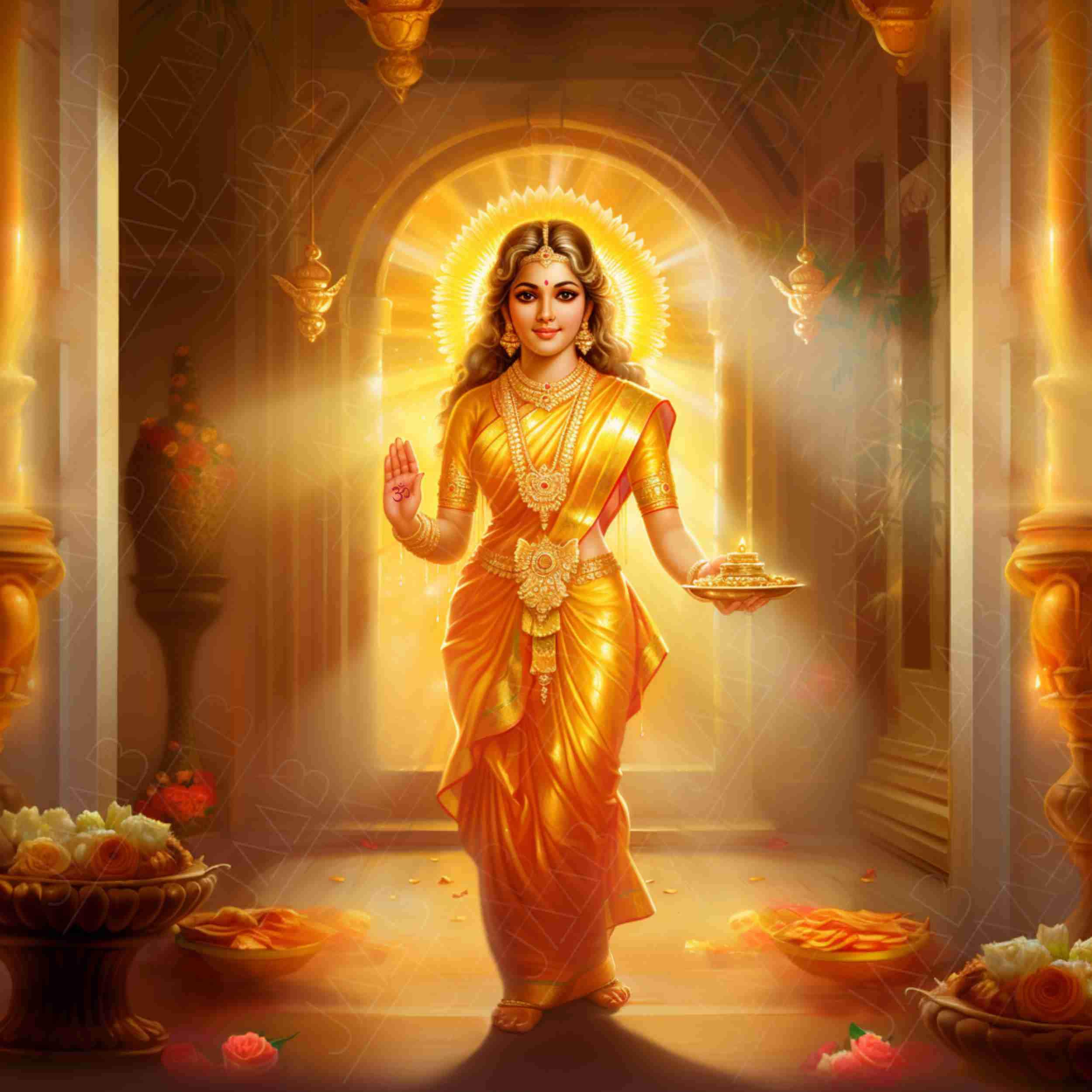 Gruha Lakshmi, Vaastu Lakshmi, Dhana Lakshmi, Hindu Goddess of Wealth ...