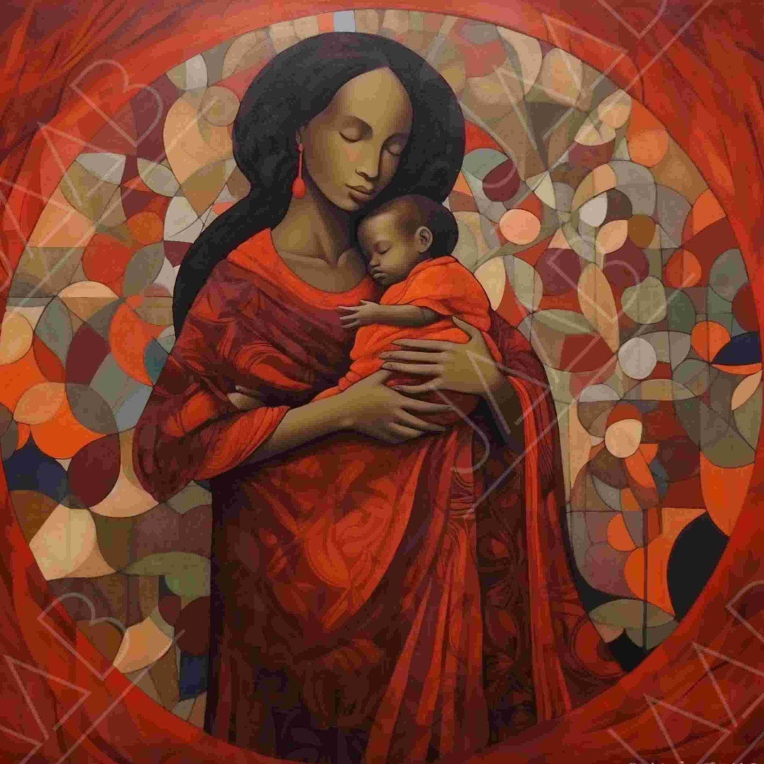 Motherhood, Red, Earthy Colors, Black, African-american, Church ...