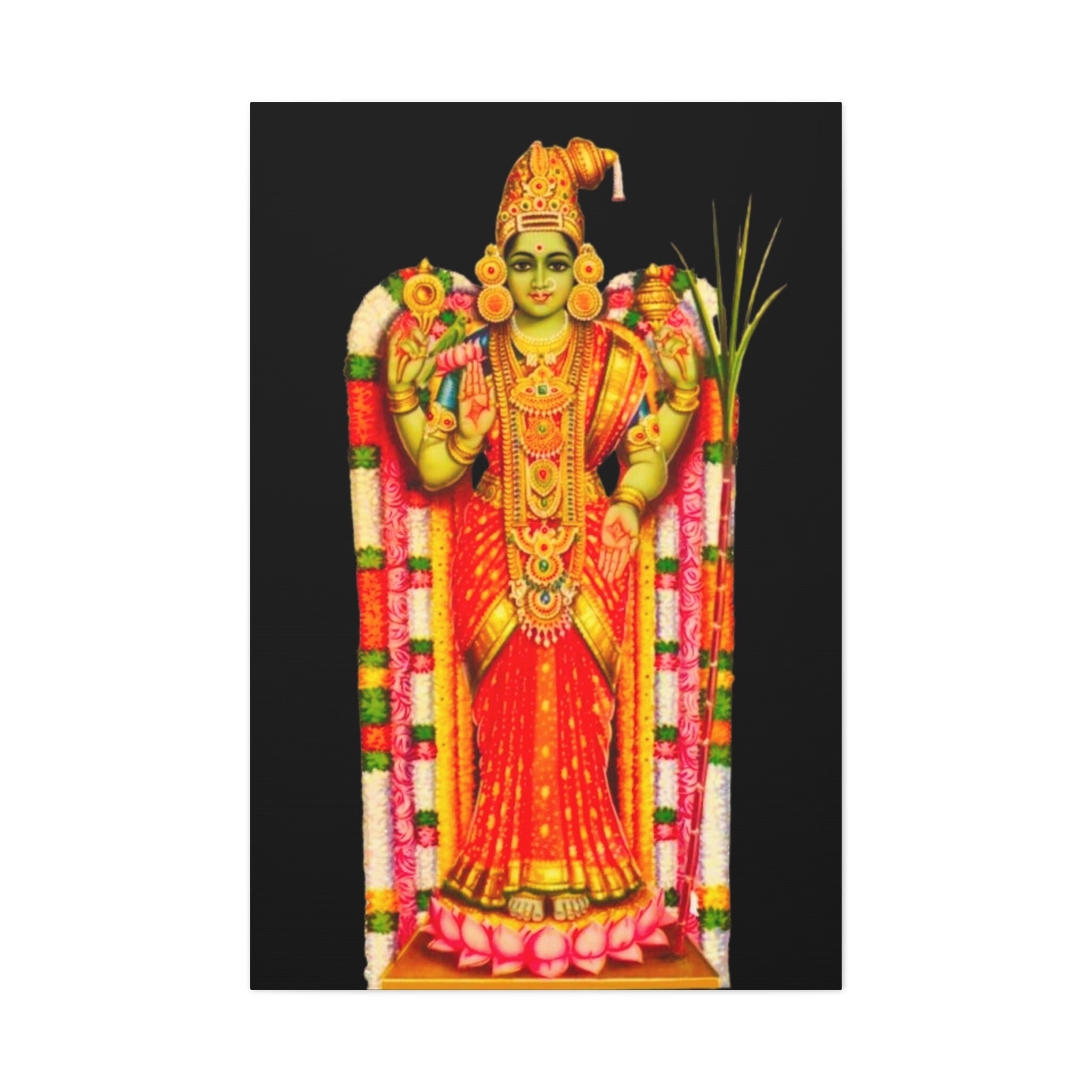 Madurai Meenakshi Amman Hindu Tamil Godess Parvathi - Etsy
