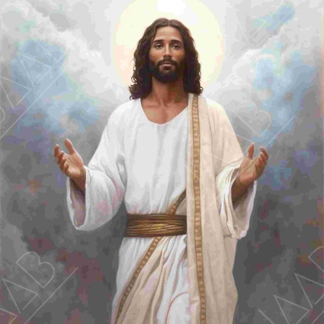 Jesus Christ Black Skin Tone - for Printable Art Work - Digital ...