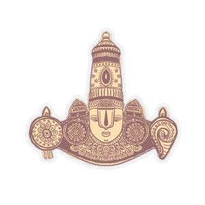 Lord Thirupathi Balaji, Hindu God | Kiss-cut Stickers - Etsy