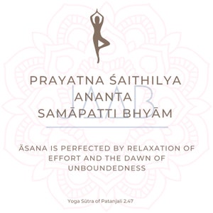 Set of 5 Yoga Sutras of Patanjali Printable Art Work | T-shirt Printing ...