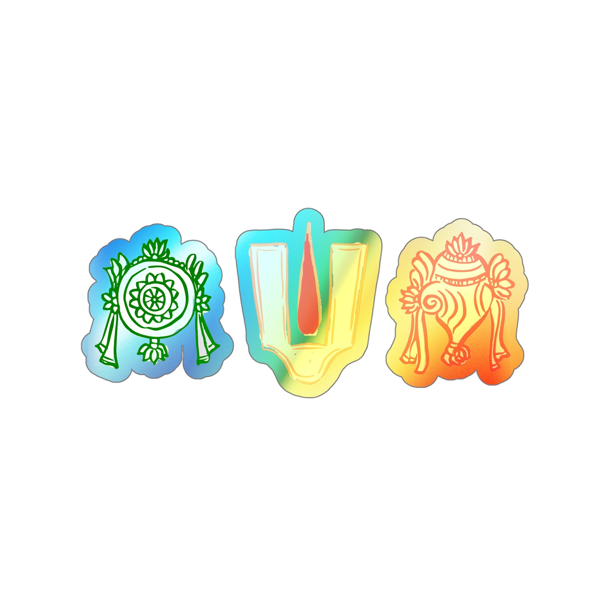 Namam Sangu Chakram of Lord Thirupathi Balaji, Hindu God - Holographic ...