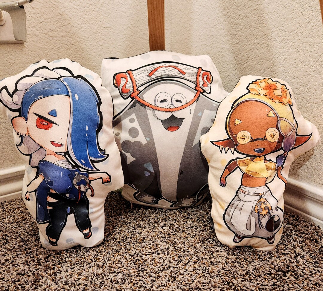 ADVERTISEMENT Splatoon 3 Pillows READ DESCRIPTION - Etsy