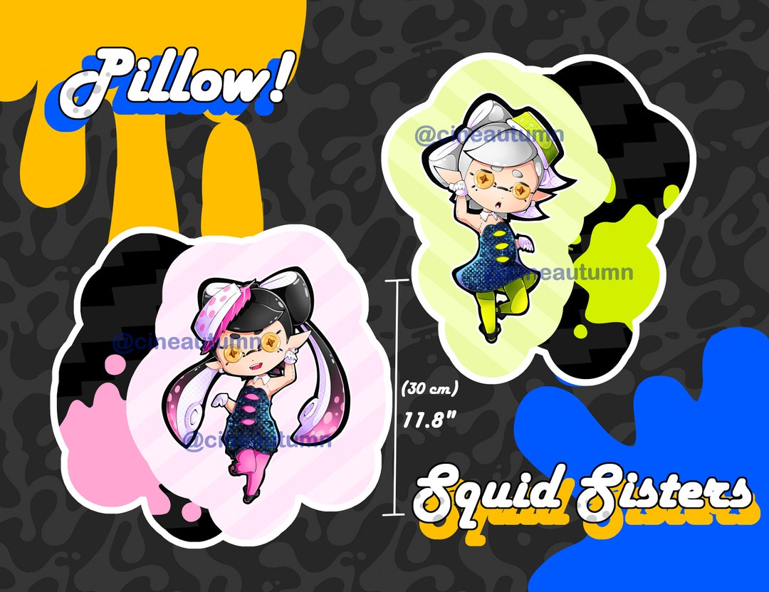 Splatoon Pillows READ DISCRIPTION - Etsy