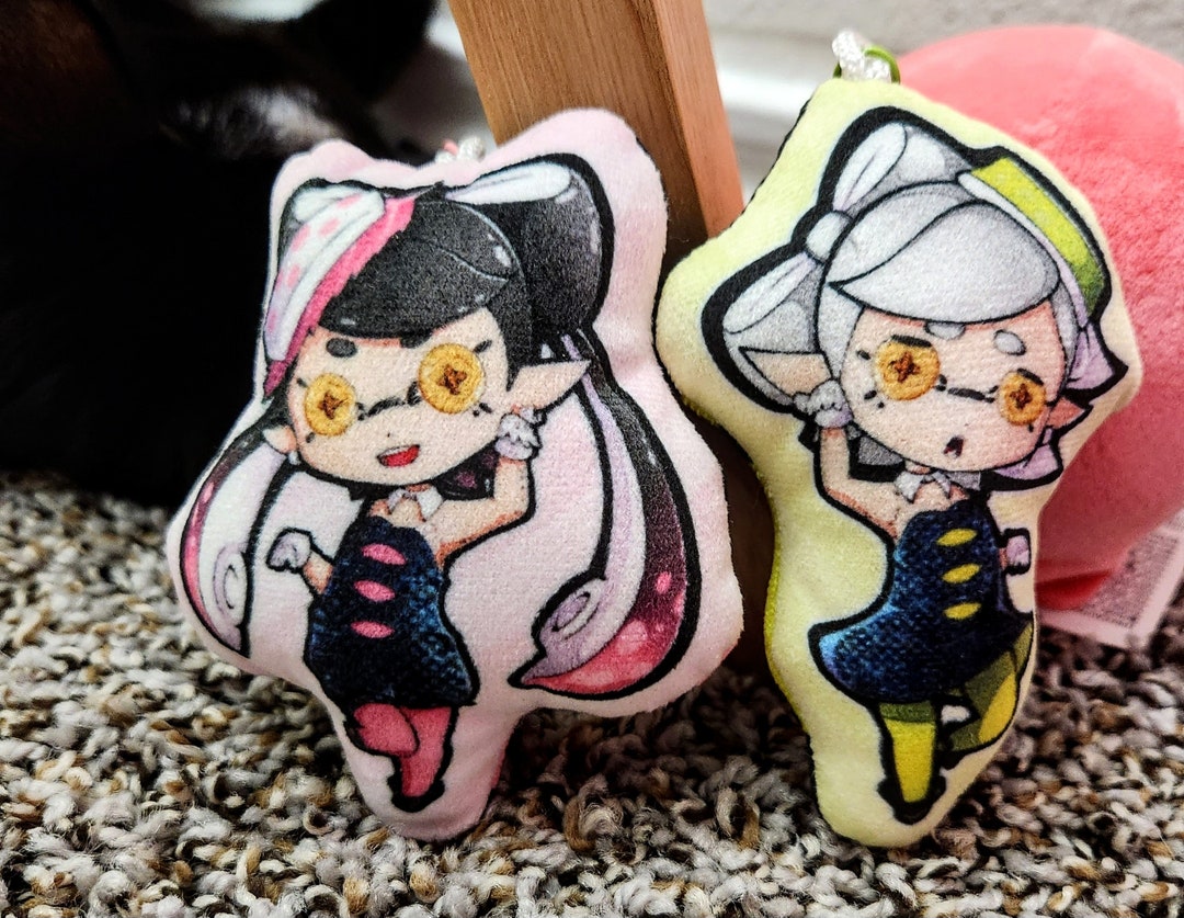Splatoon Pillow Keychains/ornaments! (READ DISCRIPTION) - Etsy