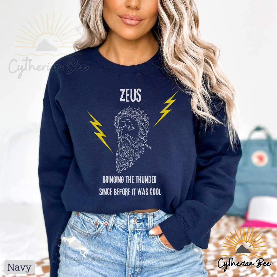 Zeus Shirt, Ancient Greece Gods Shirt, Greek Mythology, Available in ...