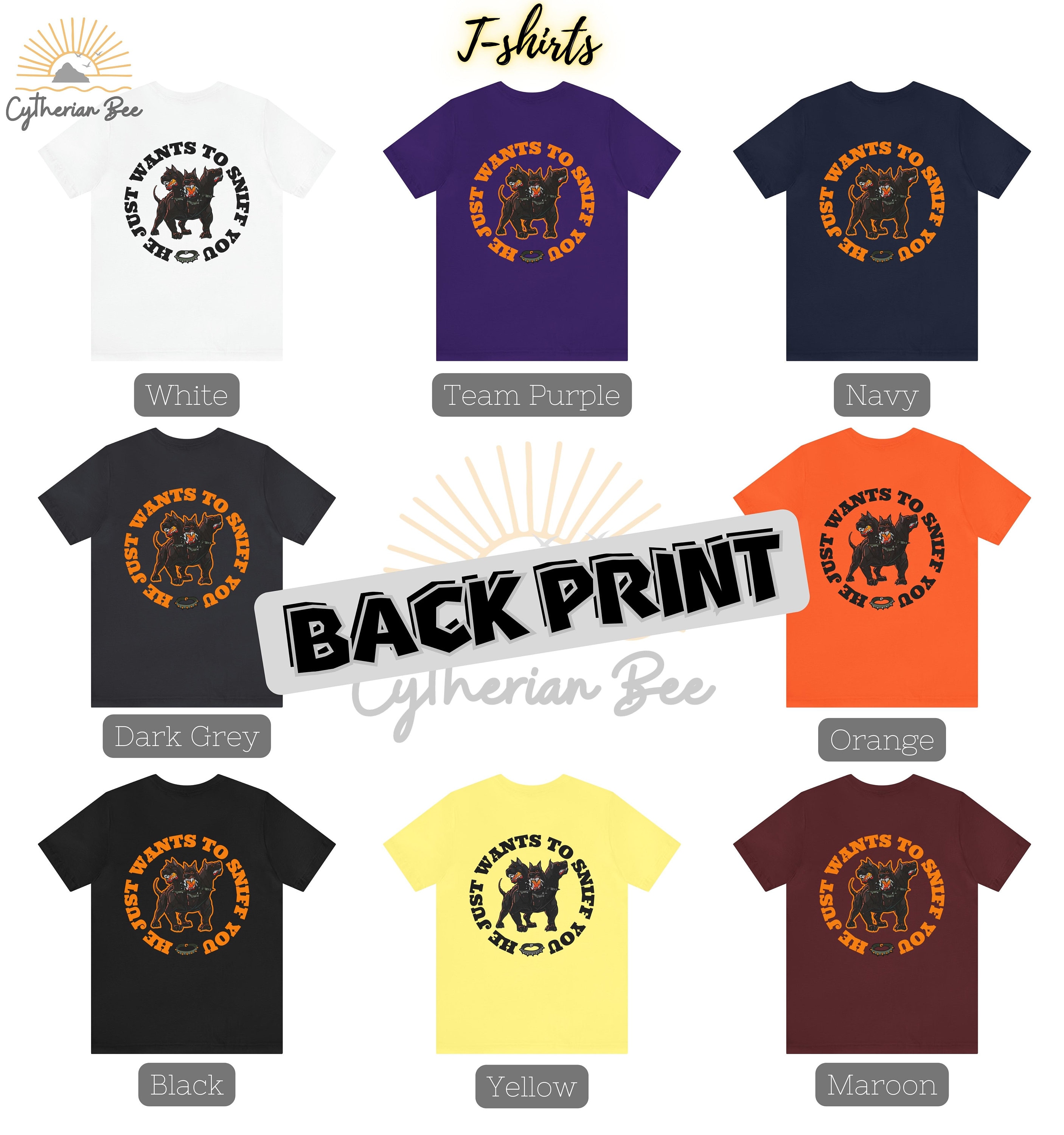 Cerberus Shirt, Greek Mythology Shirt, Available in T-shirt, Sweatshirt ...