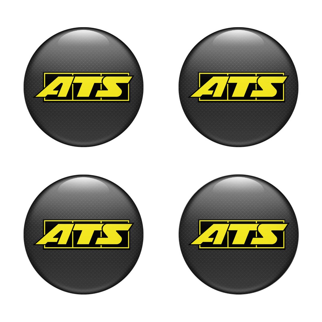 4 X All Sizes 3D Print Logo ATS Domed Stickers for Wheel - Etsy