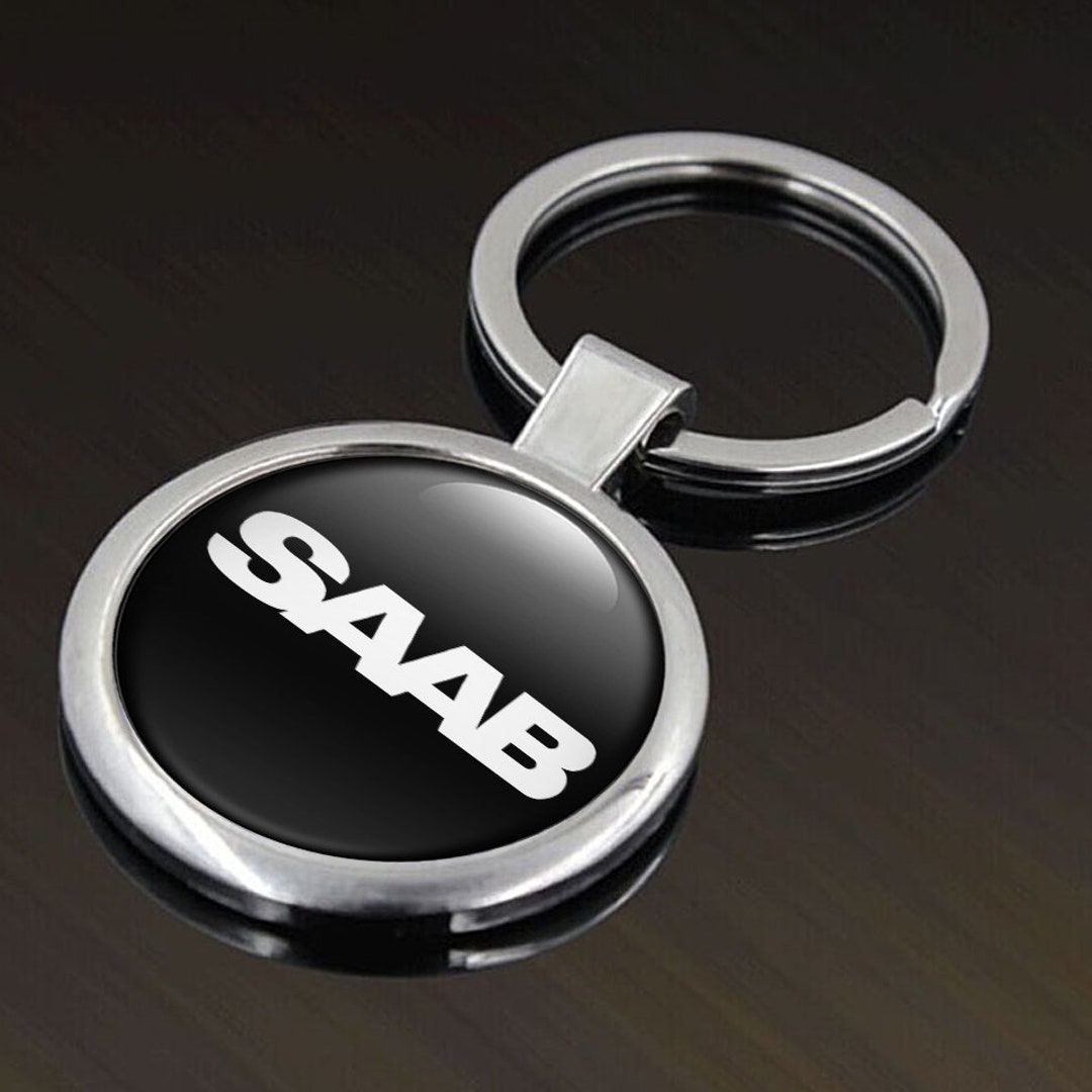 Metal Кeychain SAAB Custom Design Keyring Personalized Key Fob - Etsy