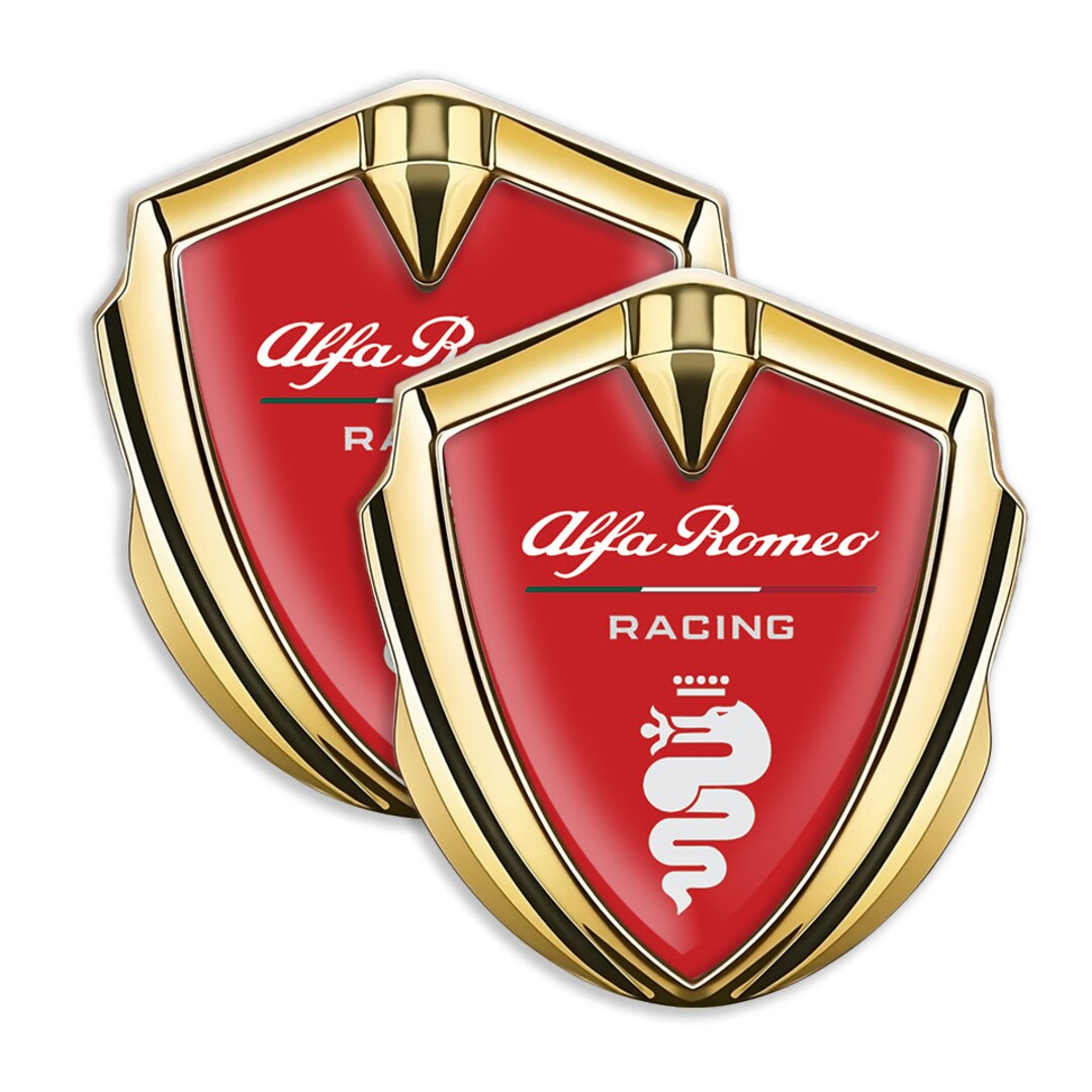 Self-adhesive Alfa Romeo Metal Shield Sticker Decal for Car - Etsy