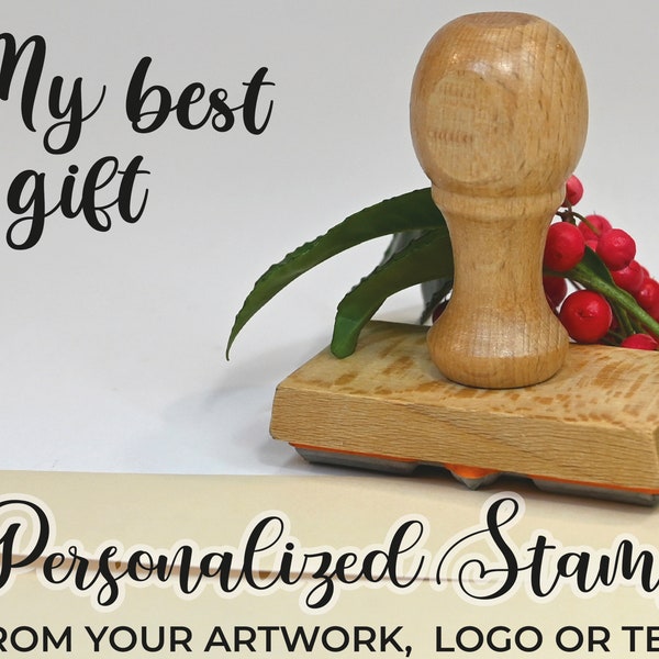 Rubber Stamp Custom - Etsy