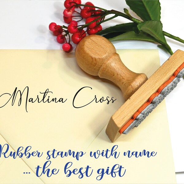 Custom Name Stamp - Etsy