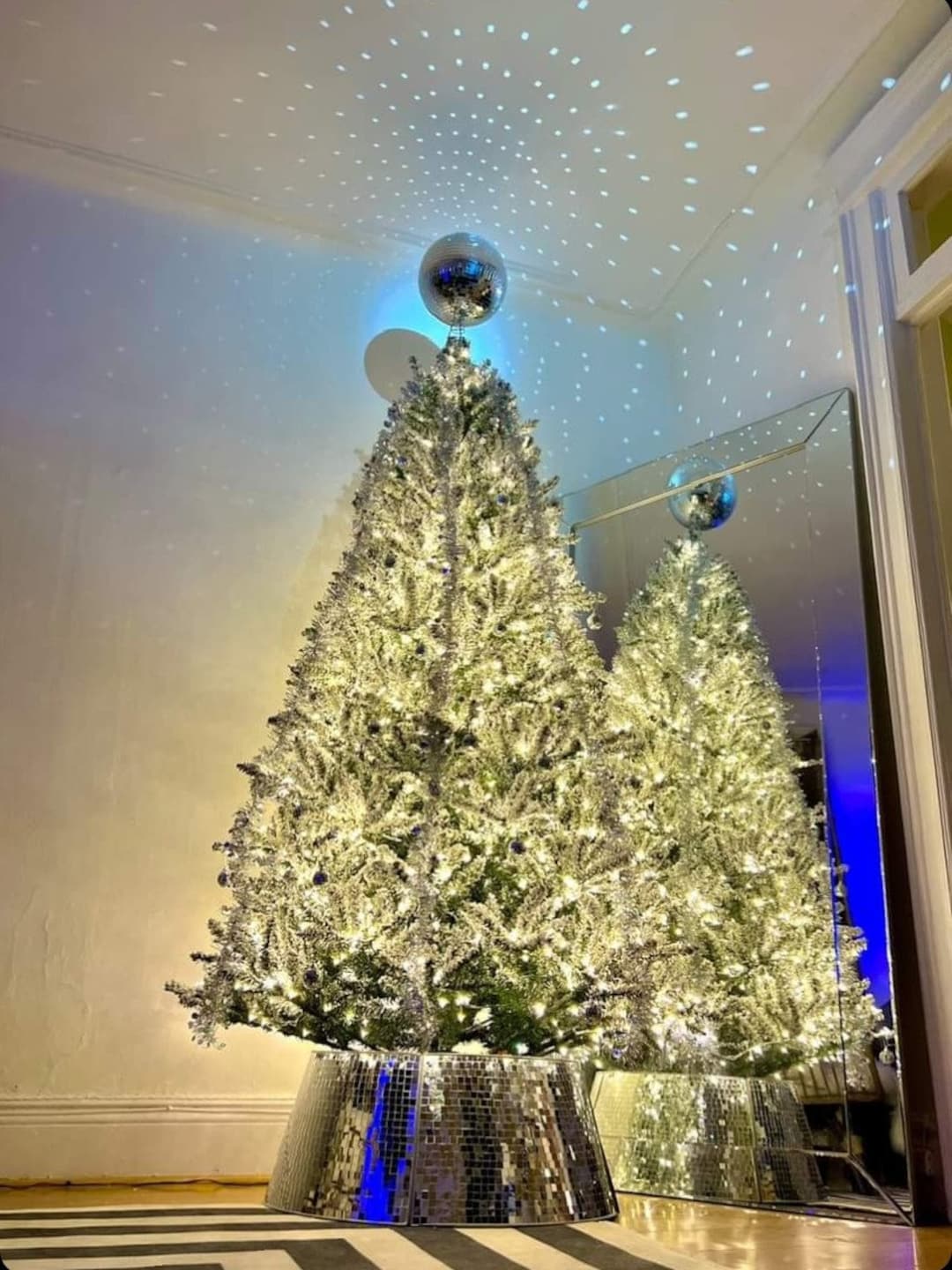 Disco Ball Christmas Tree Topper - Etsy