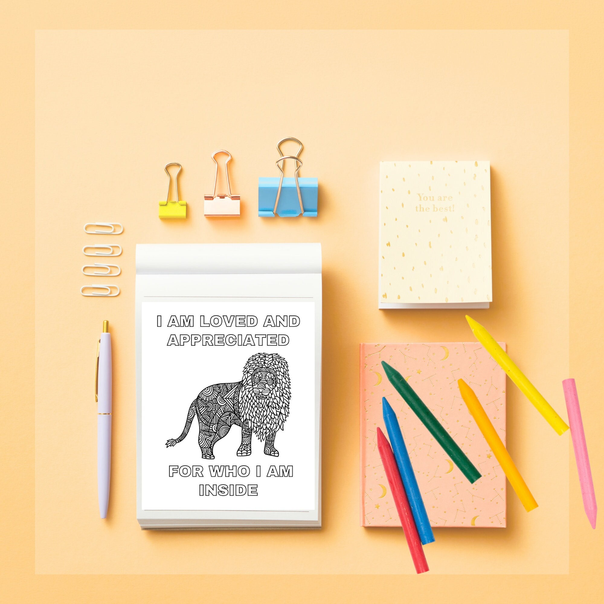 Positive Affirmation Cards for Kids: Affirmations Card Printable for ...