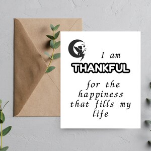 Positive Affirmation Cards for Gratitude, Daily Affirmations for Self ...