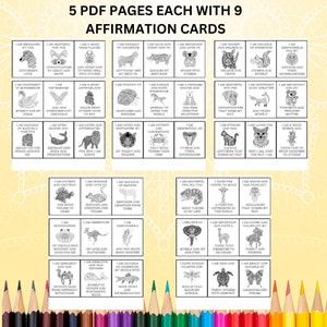 Positive Affirmation Cards for Kids: Affirmations Card Printable for ...