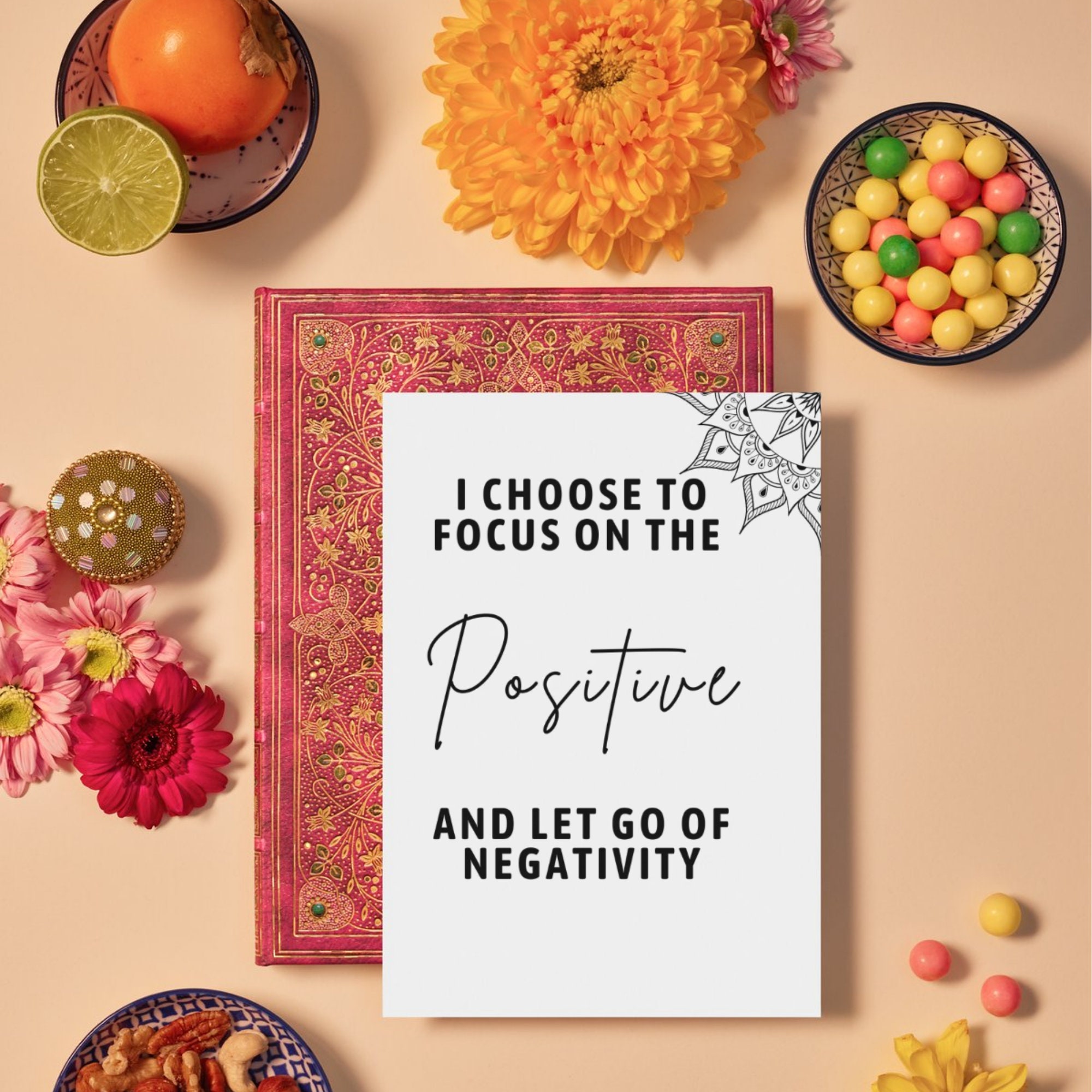 Positive Affirmation Cards for Law of Attraction: Printable Manifesting ...