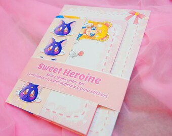 Sailor Moon Letter Set - Etsy