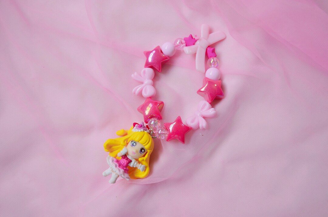 Mahoutsukai Precure Cure Miracle Kandi Bracelet/keychain - Etsy