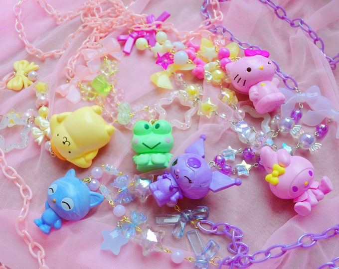 My Ultra Kawaii Friend Decora/fairy Kei/yume Kawaii Necklaces - Etsy