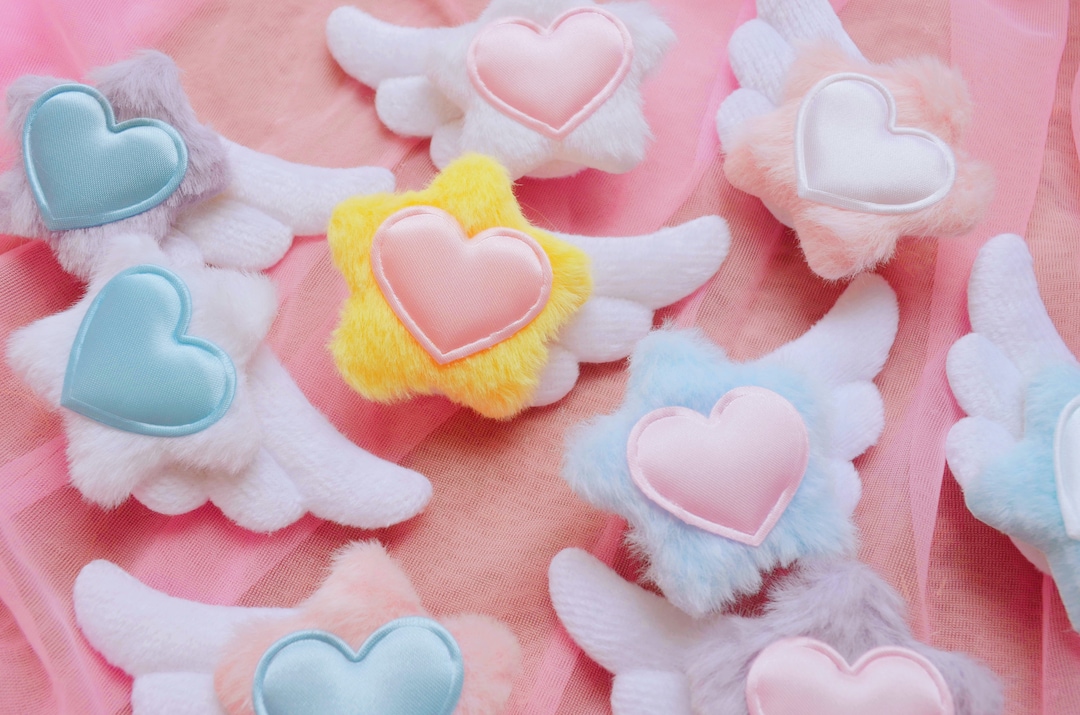 Fuwa Fuwa Wing - Fairy Kei/yume Kawaii Retro Hairclip - Etsy