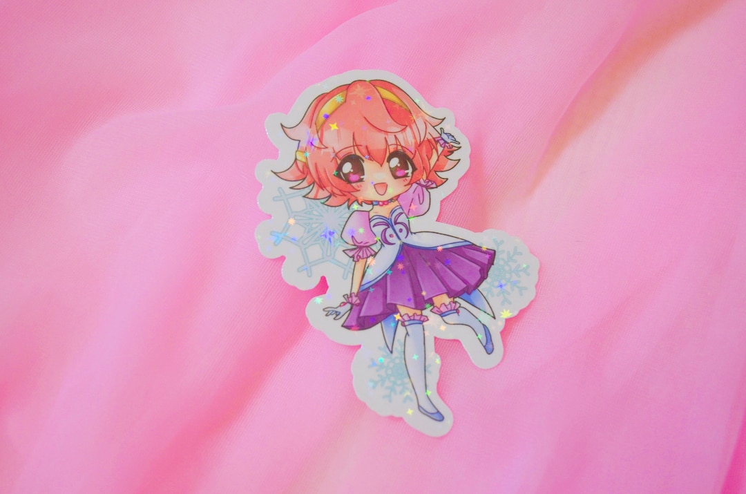 Pretear Himeno Awayuki 3" Holographic Vinyl Sticker - Etsy