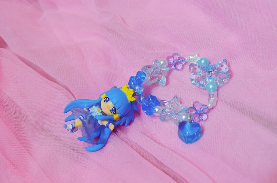 Smile Precure Cure Beauty Kandi Bracelet/keychain - Etsy