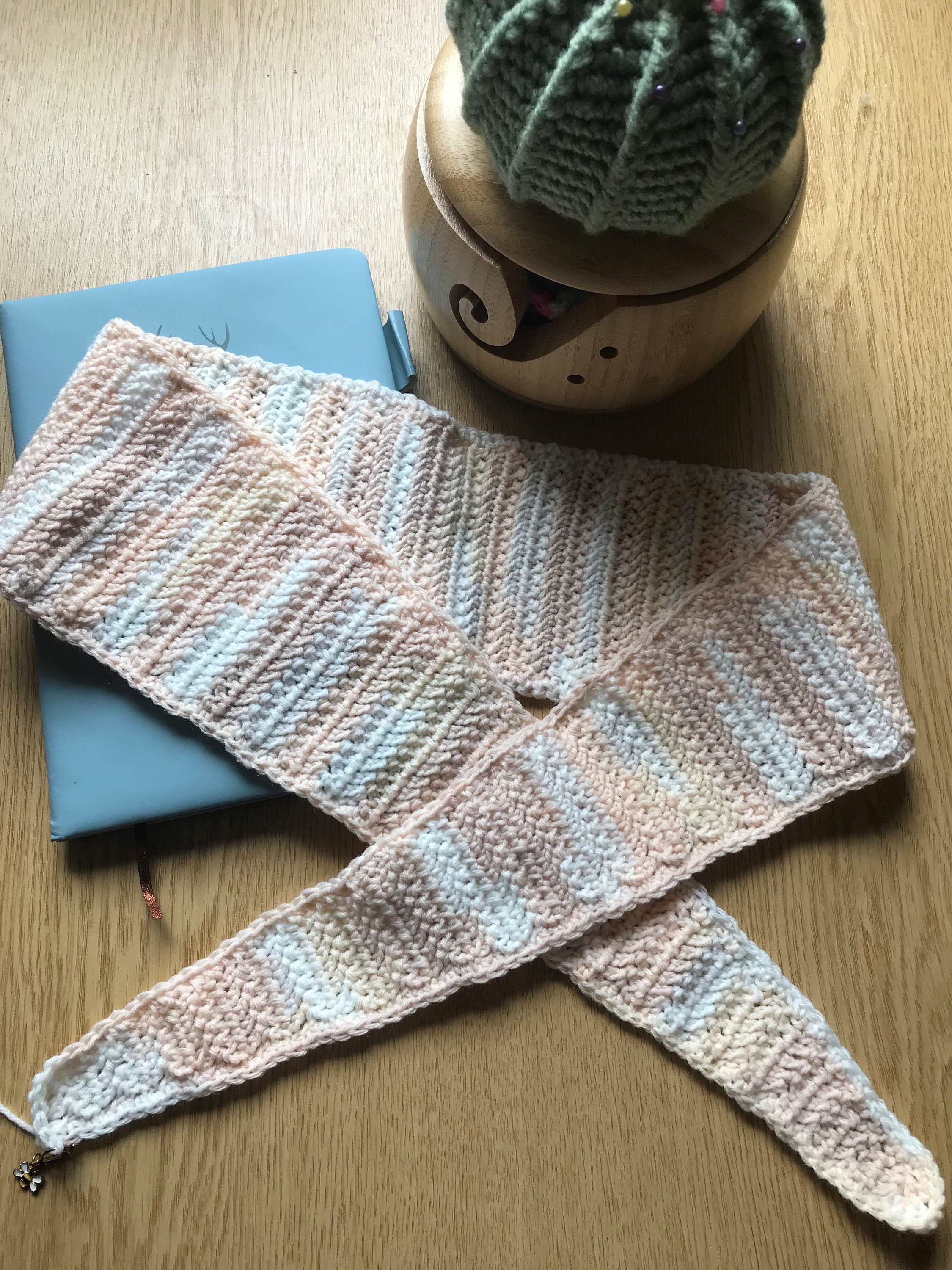 CROCHET PATTERN - Herringbone Neckerchief | Beautiful and Versatile ...