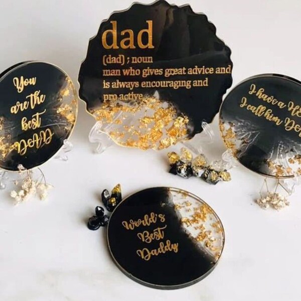 Resin Coasters - Etsy