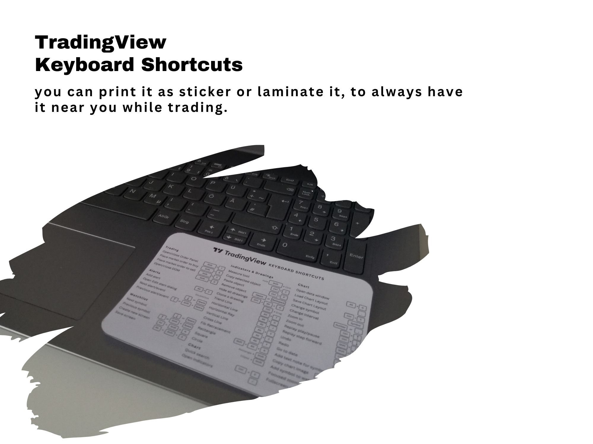 Printable Tradingview Keyboard Shortcuts - Etsy