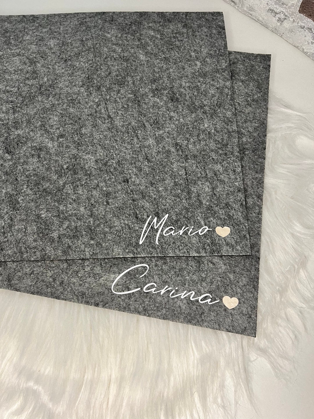 Personalized Placemats Placemats With Names Placemat Guest Gift - Etsy