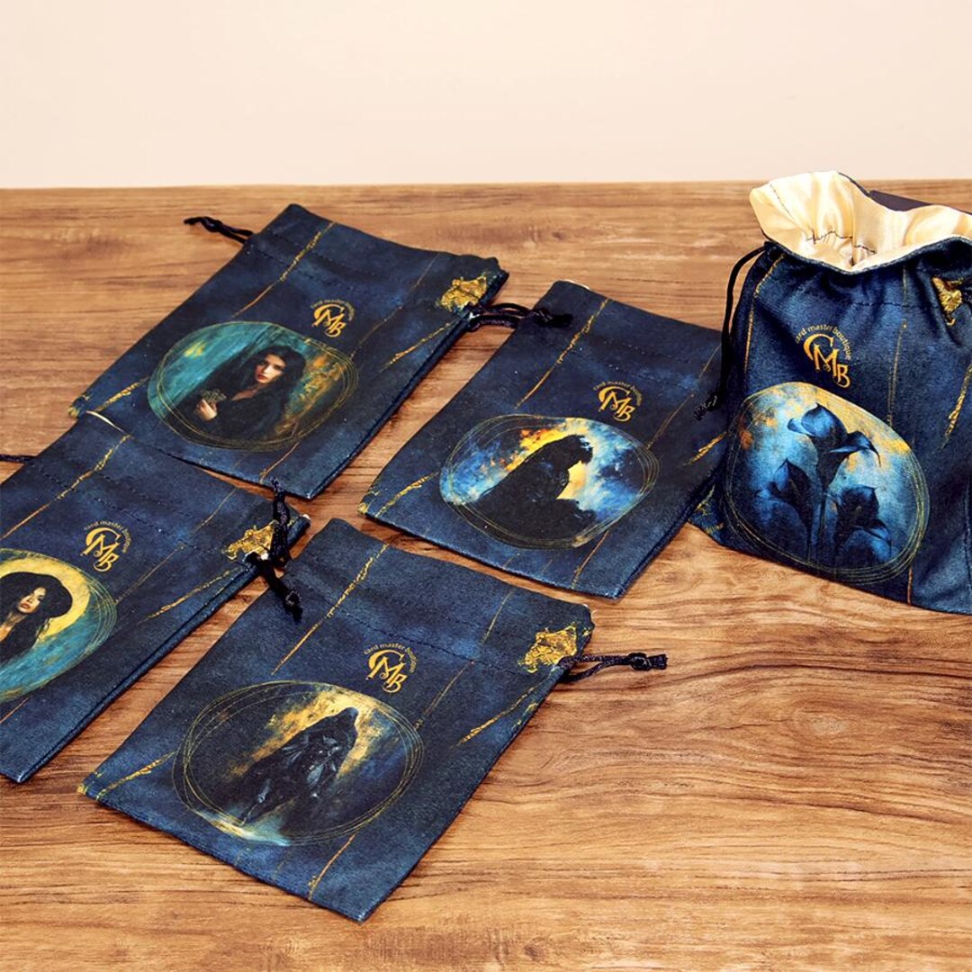 NEW! Witch Keys Drawstring Bag for Tarot With a Sewn-in Lining - Etsy