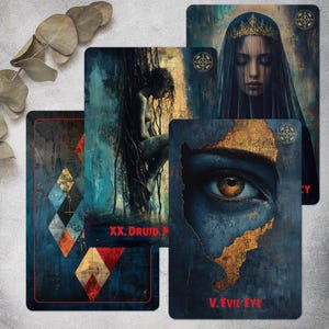 Witch Keys Oracle Cards Deck - Etsy