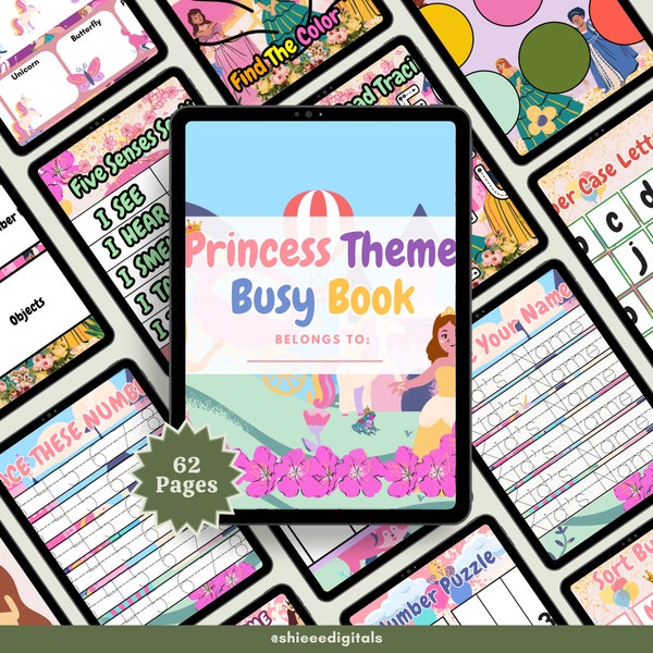 Busy Book Printable - Etsy