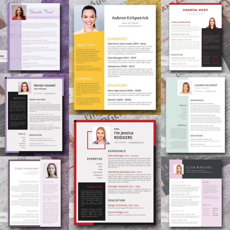 Cv Resume Template Curriculum Vitae With PLR 74 Premium Resume ...