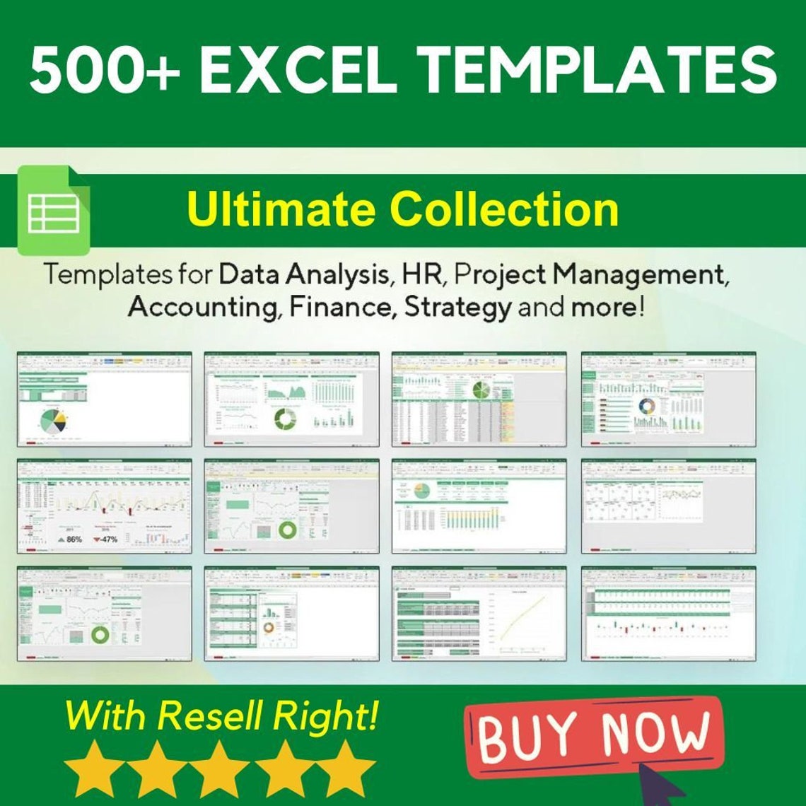 Excel Template 500+ Excel Templates | Business ǀ Personal ǀ Project ǀ ...