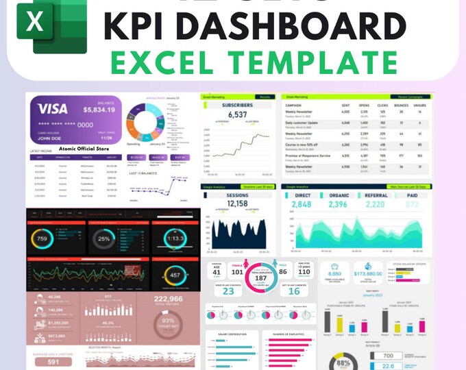 Excel Template Sheet Complete Monthly Budget Excel Template Automated ...