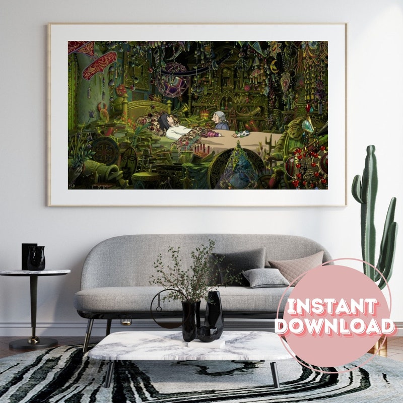 Studio Ghibli Poster - Etsy