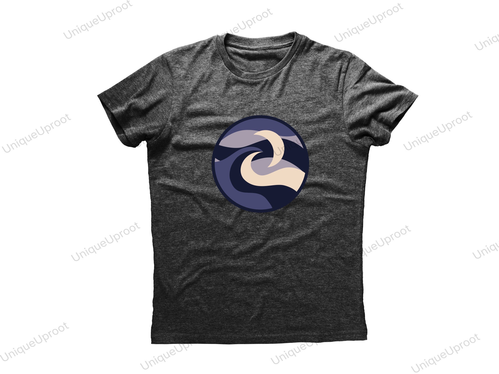 Ocean Wave Svg, Beach Waves Svg, Night Sky Clipart, Crescent Moon Svg ...