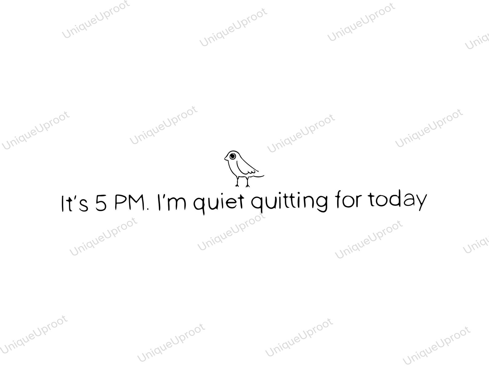 Quiet Quitting Svg - Etsy