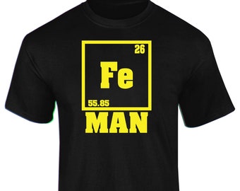Fe Iron Man Shirt - Etsy