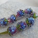 SUPER SPECIAL RASPBERRIES Glass Beads, 11mm Faery Raspberries Limited ...