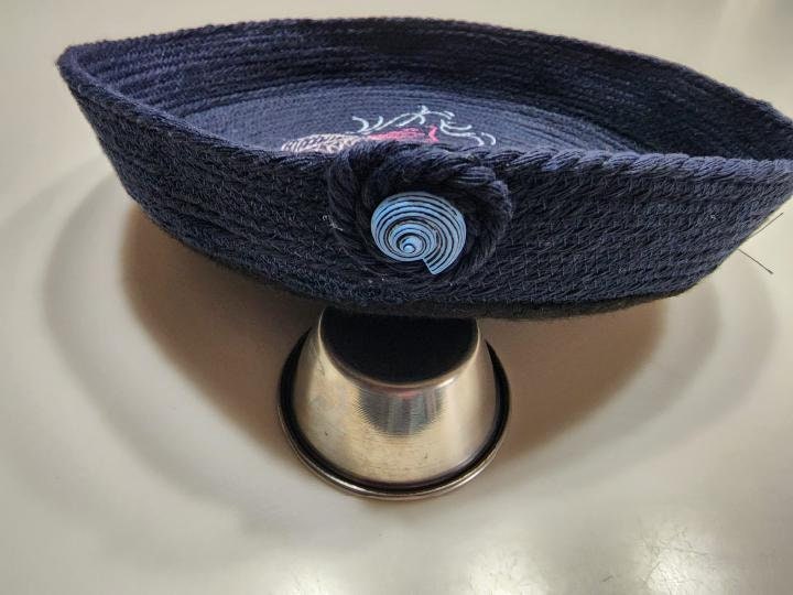 Koi Fish Coiled Rope Bowl - Etsy